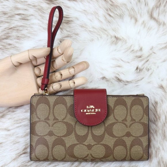 Coach | Bags | Tech Phone Wallet In Colorblock Signature Canvas Coach ...